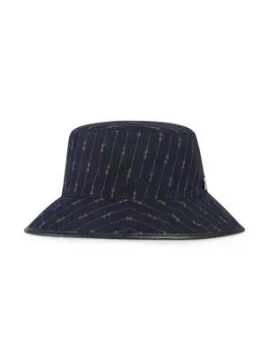 Gucci Reversible Gg And Horsebit Bucket Hat