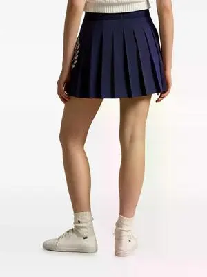 Polo Ralph Lauren Wimbledon Logo Performance Pleated Mini Skirt