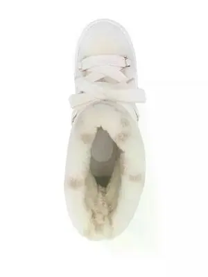 Gucci Faux-shearling Ankle Boots