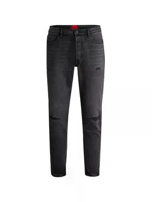 BOSS Slim-fit Jeans With Distressed Details