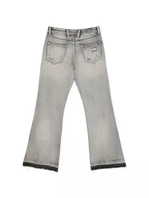 MISBHV Distressed Bootcut Jeans