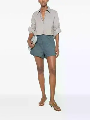THE M.. Striped Button-down Shirt