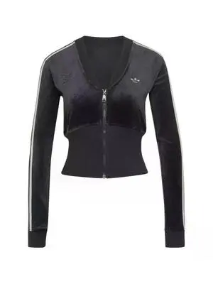 Adidas Velvet Side Stripe Track Jacket