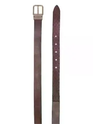 Dolce & Gabbana Scales-effect Leather Belt