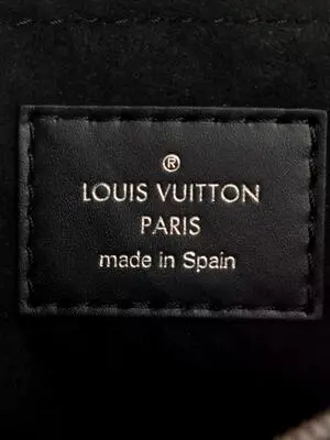 LOUIS VUITTON Epi Denim Neverfull Pouch - Blue