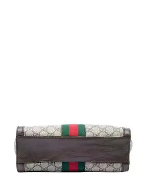 Gucci Ophidia Gg Supreme Satchel - Neutrals