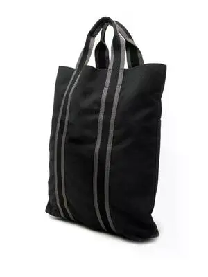 Hermès Toile Fourre Tout Cabas Tote Bag
