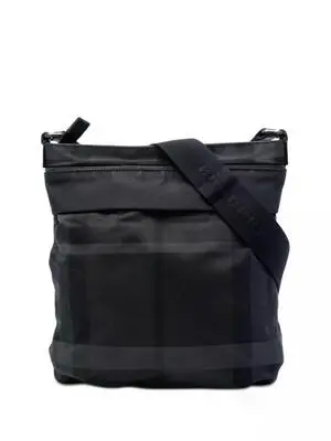 Burberry Smoke Check Nylon Crossbody Bag