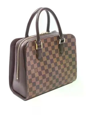 LOUIS VUITTON Damier Ebene Triana Handbag
