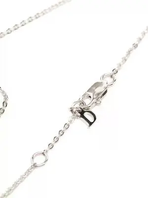 Dior Brass Button Pendant Necklace