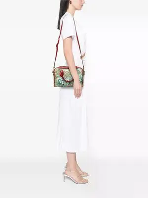 Gucci Gg Supreme Blooms Satchel - Multicolour