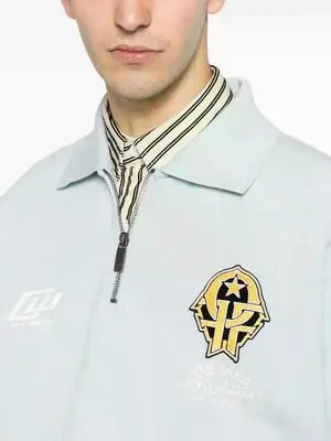Off-White Logo Patch Half-zip Sweater