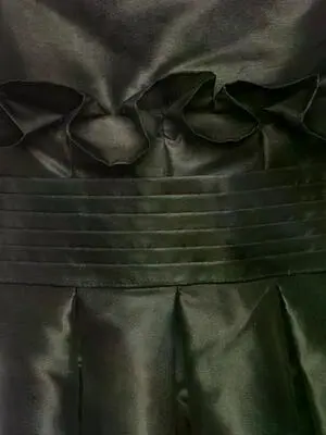 Fendi Faille Pleated Dress