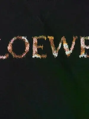 Loewe Logo Embroidered Crewneck Sweatshirt