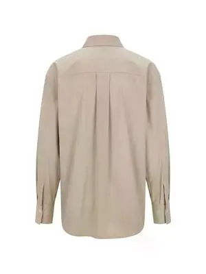 Brunello Cucinelli Monili-trim Long-sleeve Shirt