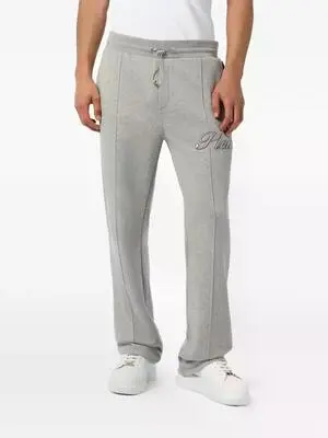 Philipp Plein Lettering-embroidered Track Pants