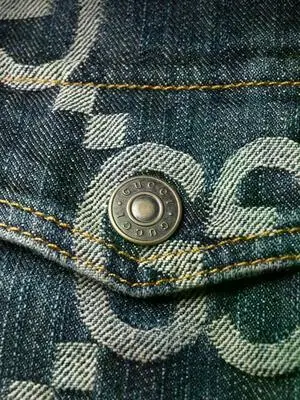 Gucci Jumbo Gg Denim Playsuit