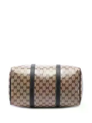 Gucci Medium Gg Crystal Joy Boston Bag - Neutrals