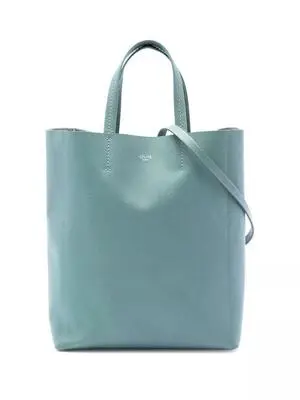 Celine Vertical Cabas Tote Satchel - Blue