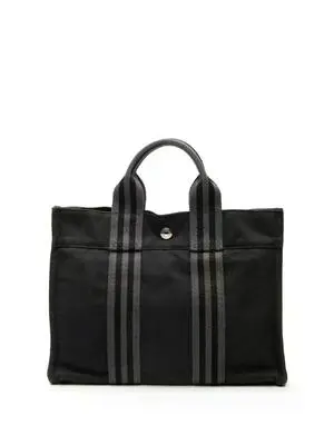 Hermès Canvas Fourre Tout Pm Tote Bag