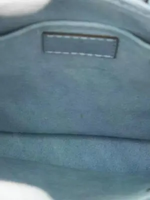 LOUIS VUITTON Epi Petit Sac Plat Satchel - Blue