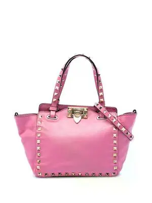 Valentino Garavani Mini Rockstud Trapeze Satchel