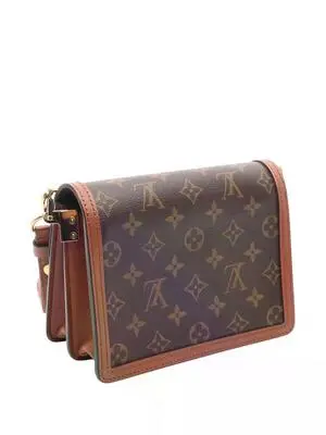 LOUIS VUITTON Mini Dauphine Satchel - Brown