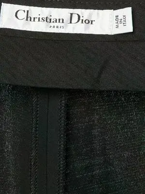 Dior Tailored Trousers With Pressed Creases