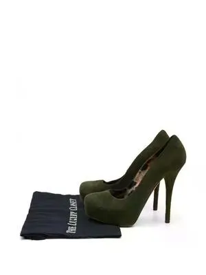 Dolce & Gabbana Suede Platform Pumps