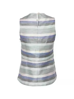 Emporio Armani Striped Sleeveless Top