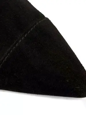 Carolina Herrera Logo-embossed Pointed-toe Ankle Boots