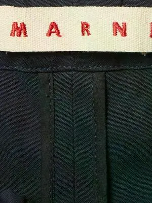 Marni Elastic Waist Cotton Pants