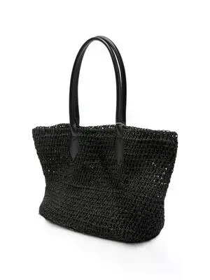 VIVIENNE WESTWOOD Small Alana Woven Tote Bag