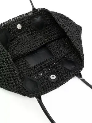 VIVIENNE WESTWOOD Small Alana Woven Tote Bag