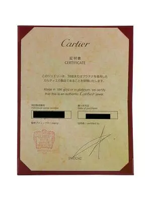 Cartier Trinity Diamond Necklace In 18k White Gold And Black Ceramic