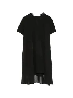 Undercover Graphic Print Ruffled Mini Dress