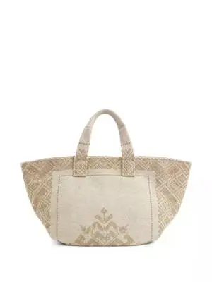 LE DAF Rosette Tote Bag