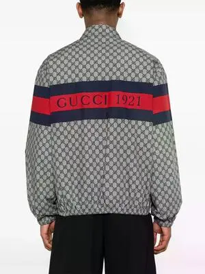 Gucci Gg Supreme Cotton Bomber Jacket
