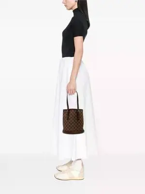 LOUIS VUITTON Damier Ebene Marais Bucket Bag