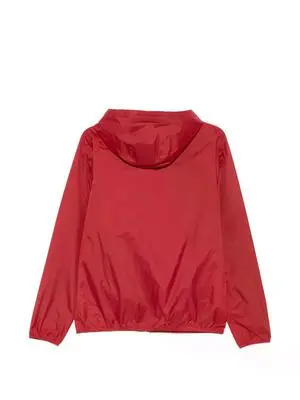K-WAY Logo-patch Hooded Jacket