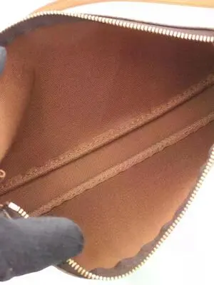 LOUIS VUITTON Monogram Pochette Accessoires Shoulder Bag - Brown