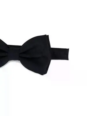 LARDINI Textured Bow Tie