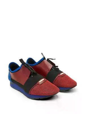 Balenciaga Race Runner Sneakers - Red