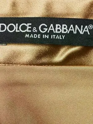 Dolce & Gabbana Satin Pencil Skirt