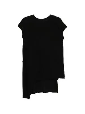 Yohji Yamamoto Asymmetrical Layered T-shirt