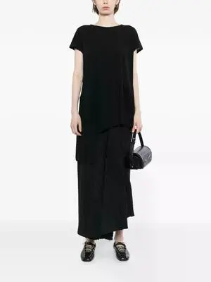 Yohji Yamamoto Asymmetrical Layered T-shirt