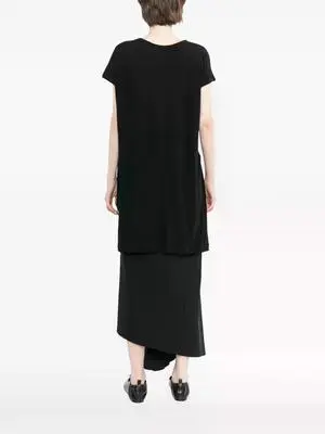 Yohji Yamamoto Asymmetrical Layered T-shirt