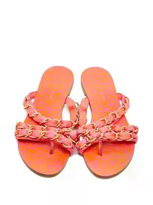 SOPHIA WEBSTER Chain-link Flat Sandals