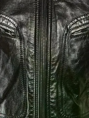 Dolce & Gabbana Leather Biker Jacket