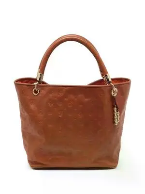 LANCEL Daligramme Embossed Tote Bag